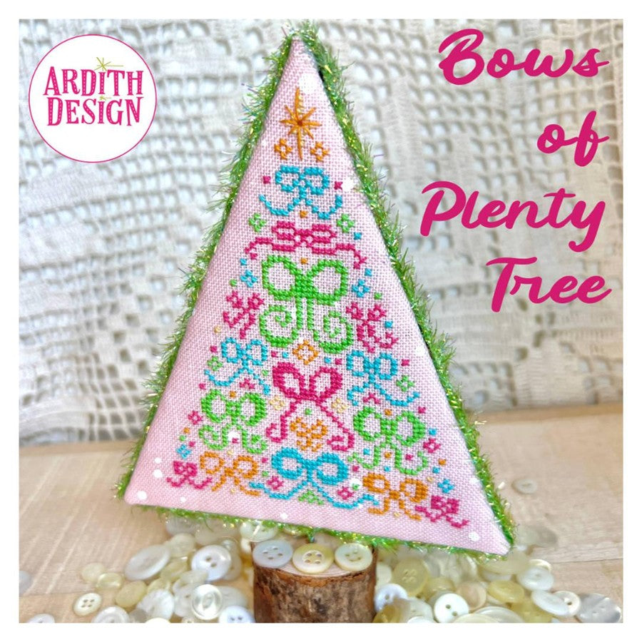 Bows of Plenty Tree – CelticSistersNeedlework