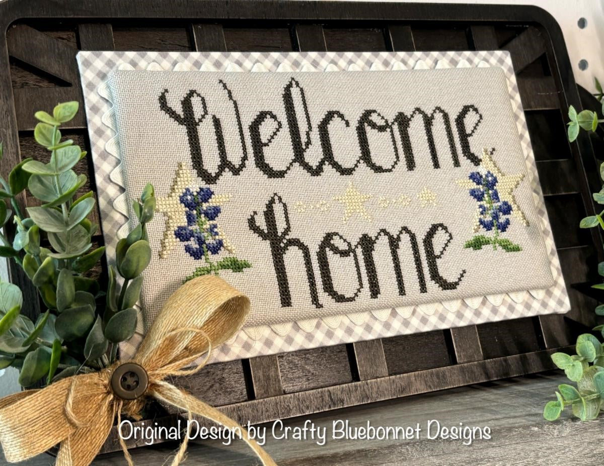 Bluebonnet Welcome – CelticSistersNeedlework