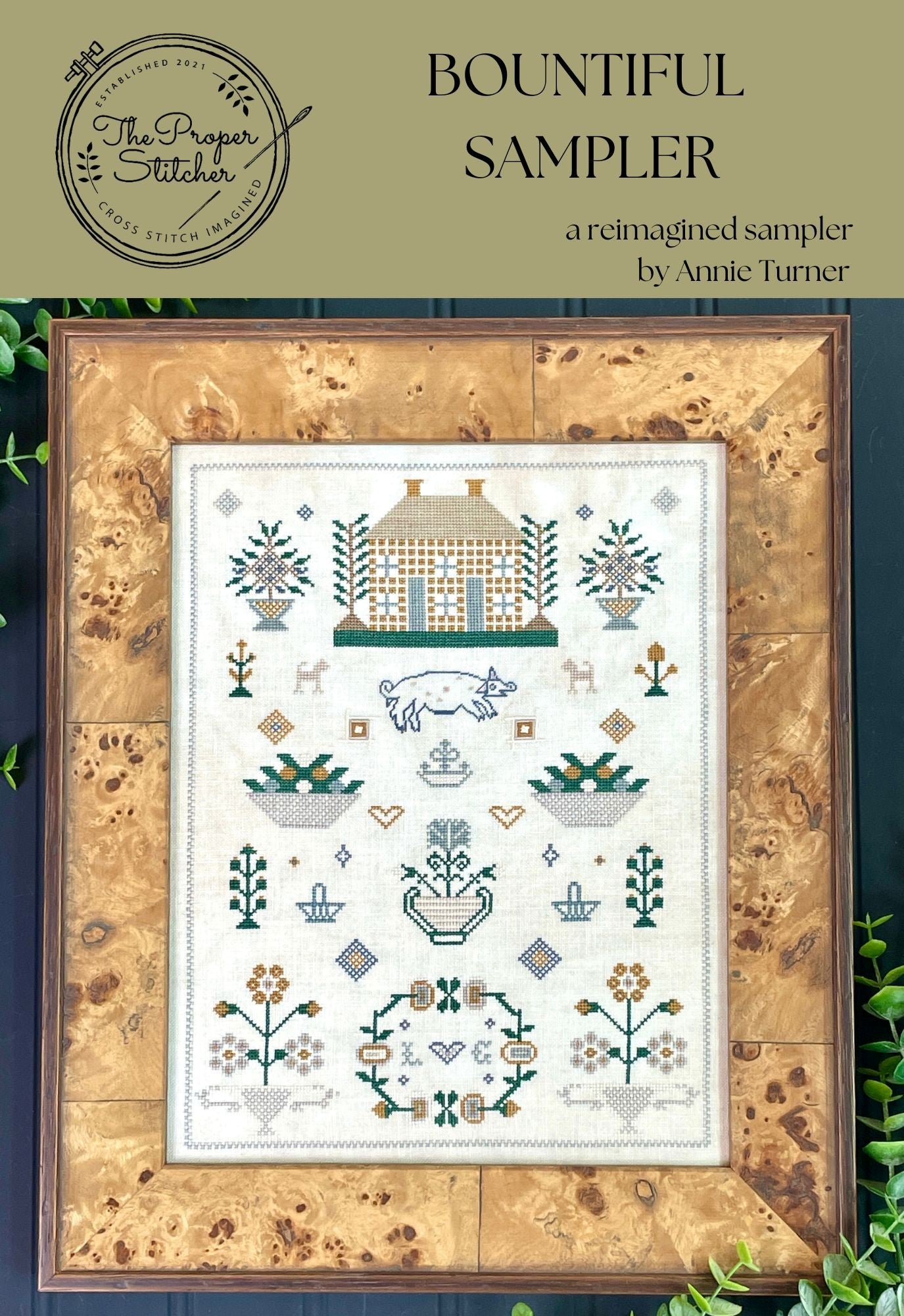 Bountiful Sampler – CelticSistersNeedlework