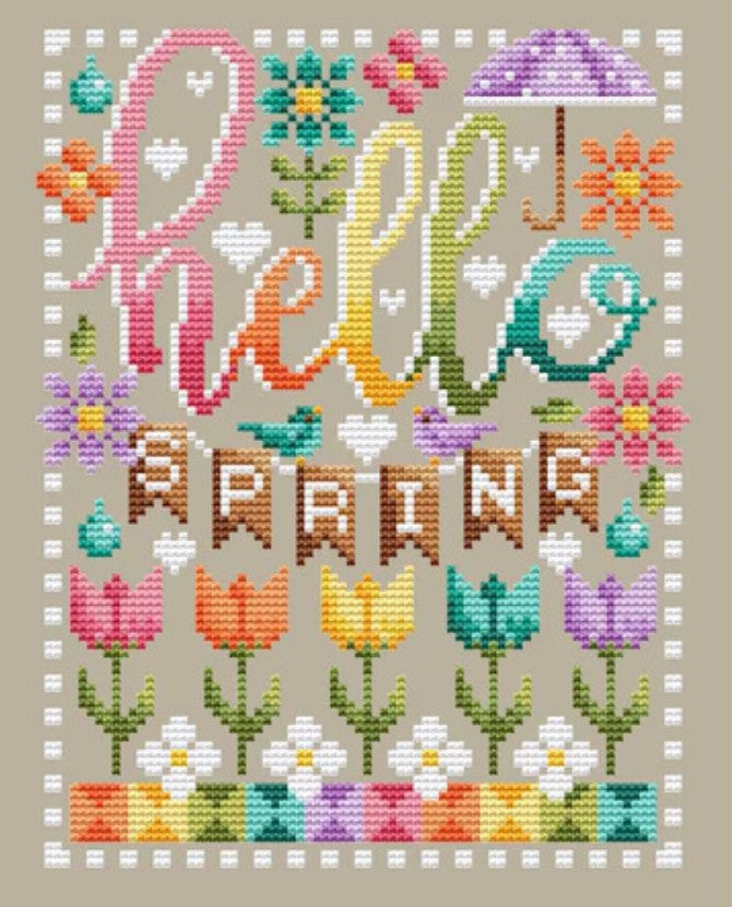 Hello Spring – CelticSistersNeedlework